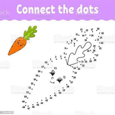 도트 게임 선을 그립니다 아이들을위한 활동 워크시트 색칠 공부 대답으로 만화 캐릭터 벡터 그림입니다 0명에 대한 스톡 벡터 아트 및 기타 이미지 Istock