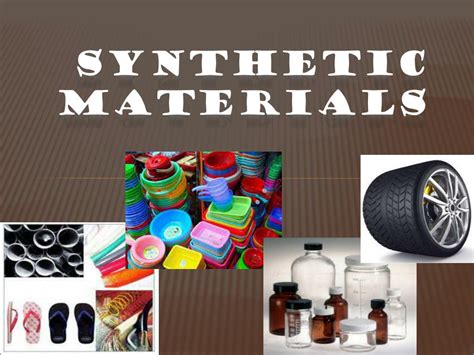 Ppt Synthetic Materials Powerpoint Presentation Free Download Id