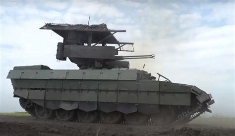 Russia Developing New Bmpt On The Armata Chassis To Replace The