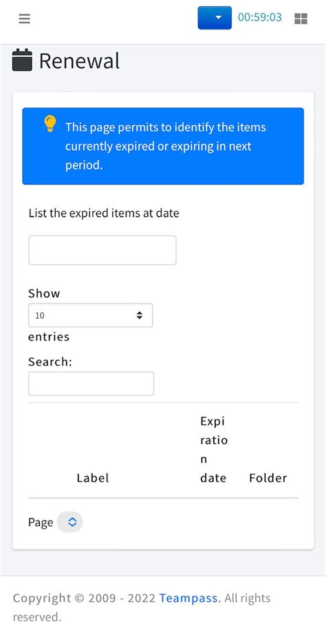Teampass 3 0 0 11 Mobile View Not Optimized Completely · Issue 3038 · Nilsteampassnet Teampass
