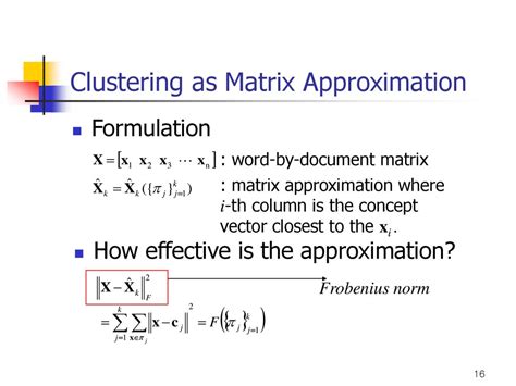 Concept Decomposition For Large Sparse Text Data Using Clustering Ppt