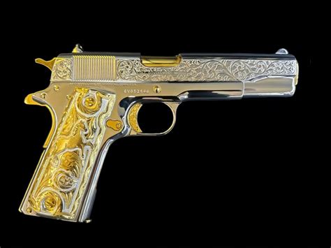Colt 1911 Government Model 38 Super Gold Guns