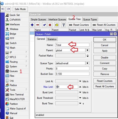 How To Configure Dynamic Queue On Mikrotik Routers Using Queue Tree