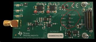 ADS EVM PDK ADS V EVM PDK SDK Data Converters Forum Data Converters TI E E Support