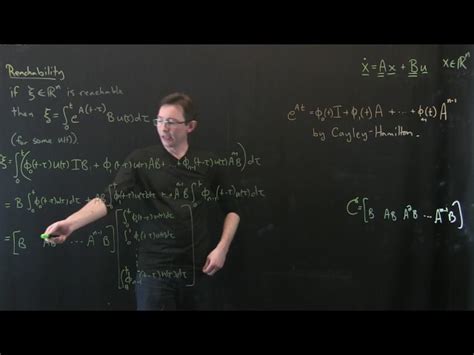Understanding Reachability And Controllability Through The Cayley Hamilton Theorem Galaxyai