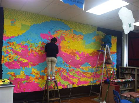 The Quick 10 10 Works Of Post It Art Artofit
