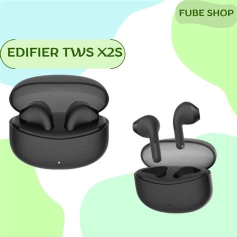 Promo EDIFIER TWS X2S True Wireless Earbuds IP54 With Call NoiseCancellation Kota Surabaya