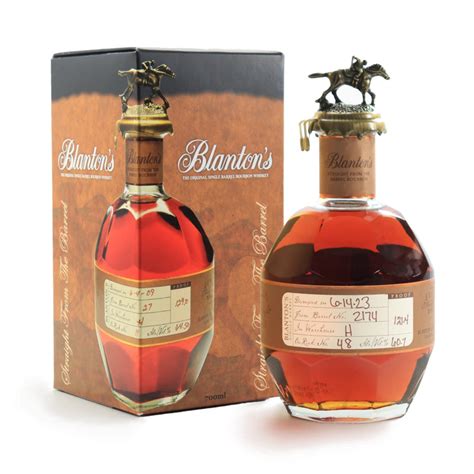 Blantons Straight From The Barrel 2024 Uk Exclusive 607 Whisky Fix