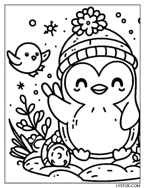 8 Besplatne Pingvin Bojanke Za Odrasle I Djecu Za Ispis Pdf