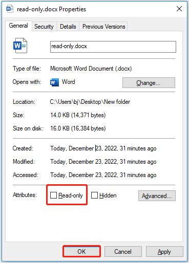 Fix Microsoft Word Opens Files In Read Only Mode MiniTool