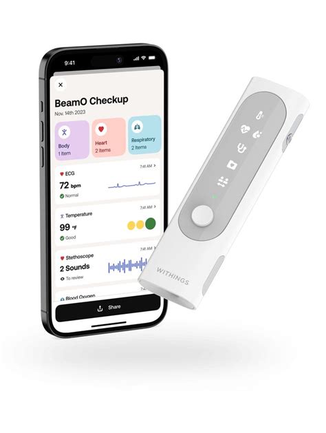 Revolutionary At Home Checkup Beamo Withings Trong 2024