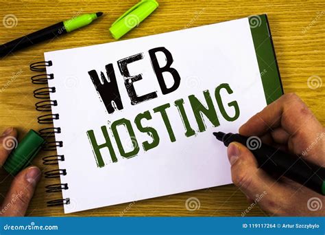 Writing Note Showing Web Hosting Business Photos Showcasing Server