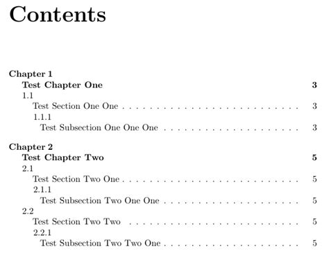 Sectioning Customize Section Numbering In Toc Tex Latex Stack