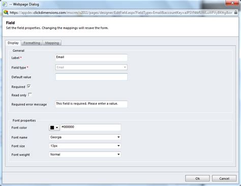 Create A Form With The Form Builder Clickdimensions Support