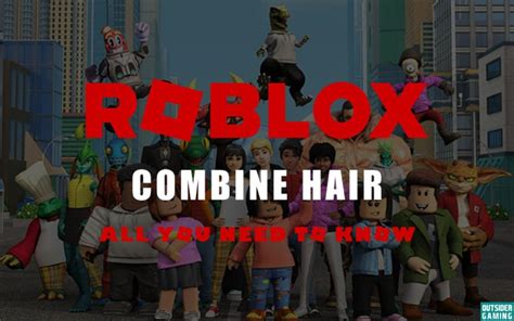 How To Combine Hair In Roblox
