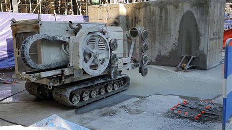 울산 Sk에너지 와이어쏘 절단공사황제씨엔씨 010 2482 1511 Youtube