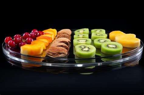 Assorted Fruit Slices Premium Ai Generated Image
