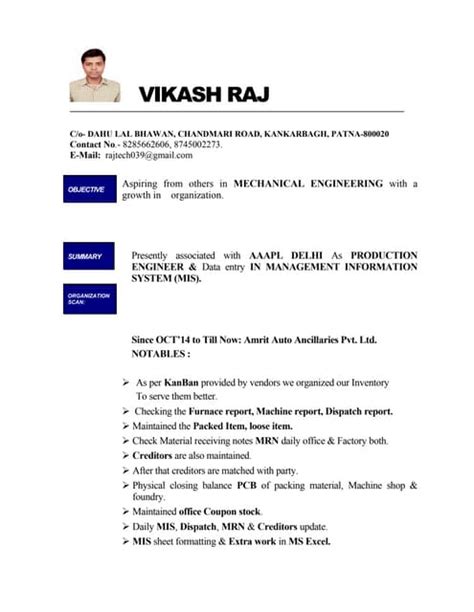 New Vikash Cv Doc