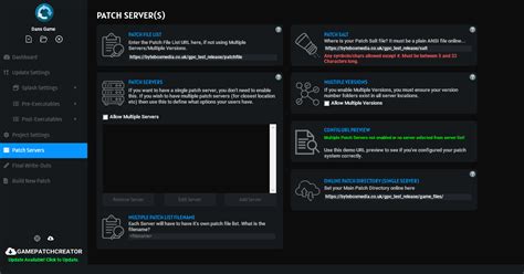 Game Patch Creator Screenshots Game Patch Creator