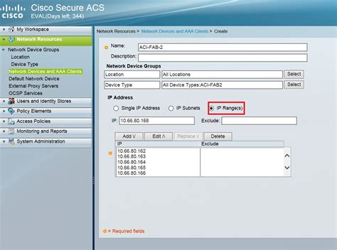 Configuring Tacacs Authentication To Aci Fabric With Cisco Acs Cisco