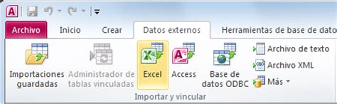 Importar Datos De Excel A Access Excel Total
