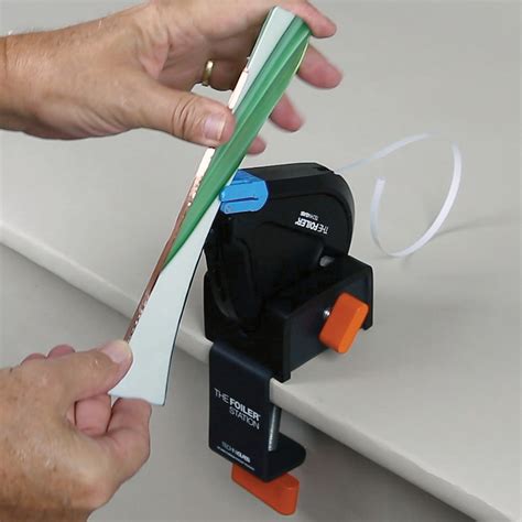 The Foiler Station Stained Glass Foil Dispenser Table Mount The Foiler Station Stained Glass Foil Dispenser Table Mount