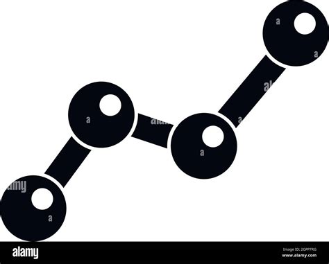 Chart Statistics Line Icon Simple Style Stock Vector Image Art Alamy