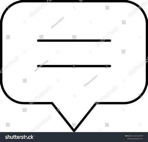 Bubble Chat Message Ui Ux App Stock Vector Royalty Free 2191143079 Shutterstock