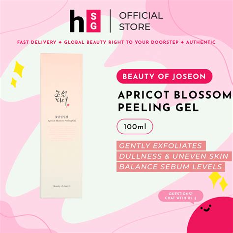 Beauty Of Joseon Apricot Blossom Peeling Gel 100ml Shopee Singapore