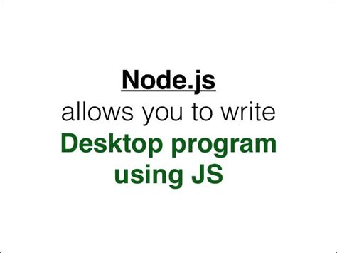 Native Desktop App With Nodejs Webkit Html Css And Javascript