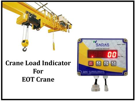 Automatic Safe Load Indicator For Cranes Buy The Best Quality