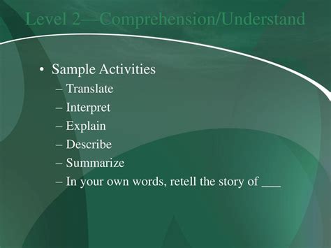 Higher Level Thinking Skills Ppt Download