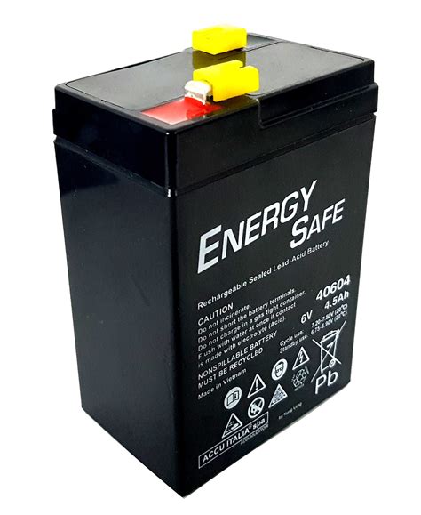 Batteria Al Piombo Ricaricabile Ermetica Agm Vlra V Ah Uso Ciclico