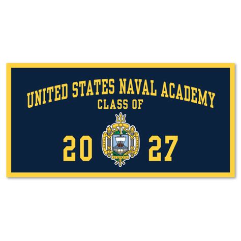 Us Naval Academy Store Class Of 2027 Banner