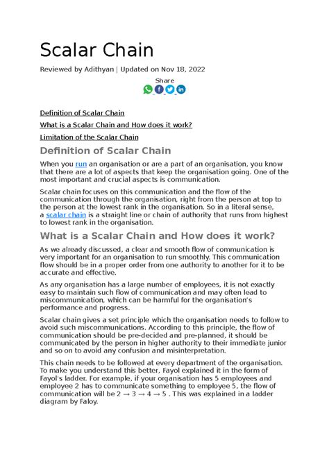 Scalar Chain Management Structure Scalar Chain Reviewed By Adithyan Updated On Nov 18