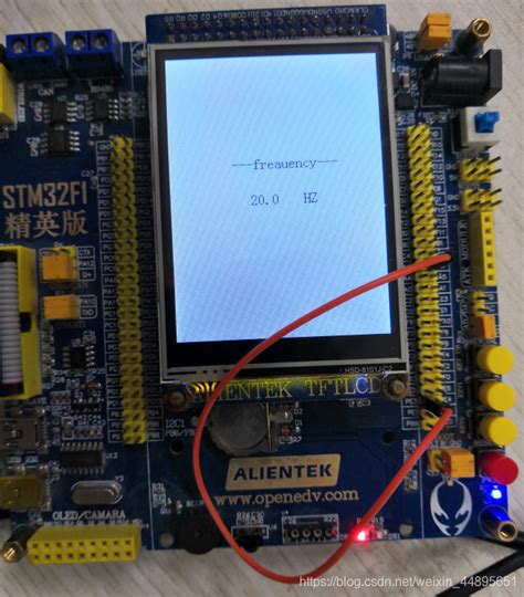 Stm32通过pwm产生频率为20hz占空比为50方波，并通过单片机测量频率并显示占空比为50的方波 Csdn博客