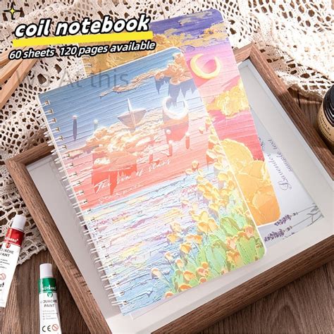 Coil Notebook Cute Cartoon Style Coil Book A5 Buku Nota Cute Murah Buku Diary Cute Mini Notebook
