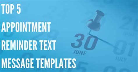 Appointment Reminder Letter Template Medical Database