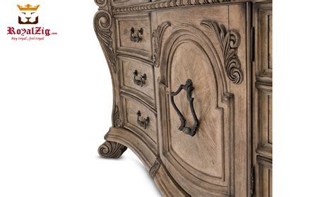 American Vintage Style Dressing Unit With Mirror Frame