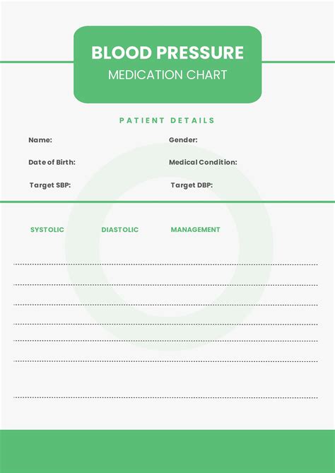 Medication Chart Template Excel Word Apple Numbers Apple Pages PDF Template Net