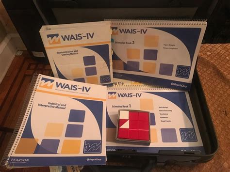 Wechsler Adult Intelligence Scale Iv Wais Iv Full Kit 1879308836