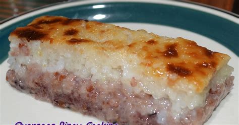 Baked Biko Sapin Sapin Style