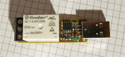 Usb Controlled Relay Circuit