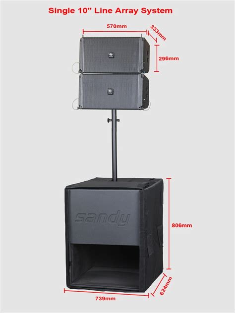 MX M Line Array Horn Speaker W Power Db Sensitivity