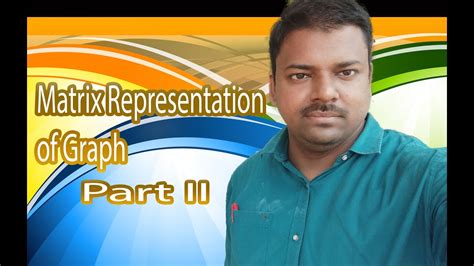 Lecture 20 Matrix Representation Of Graph Adjacency Matrix Part