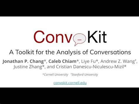 GitHub CornellNLP ConvoKit ConvoKit Is A Toolkit For Extracting