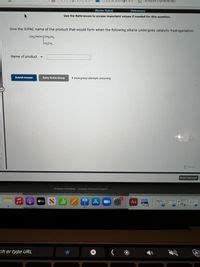 Answered Use The References To Acc What Is The IUPAC Name For The Following Compound CH CH C