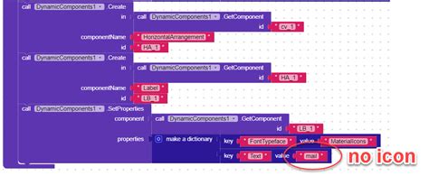 No Icon From Typeface Material Icons In Dynamic Label Discuss