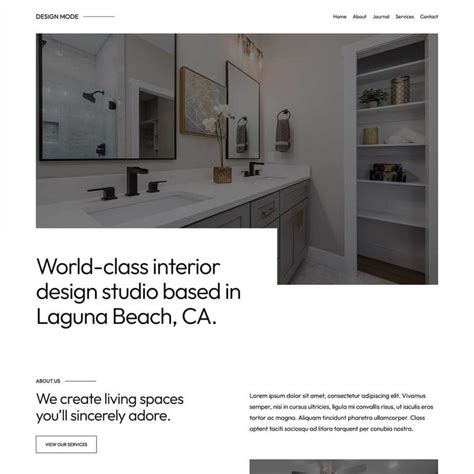Design Mode A Free Portfolio Block Theme Designed For Freelancers And