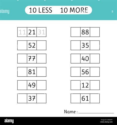 Ordering Numbers Worksheet Arrange The Numbers From Least To Greatest